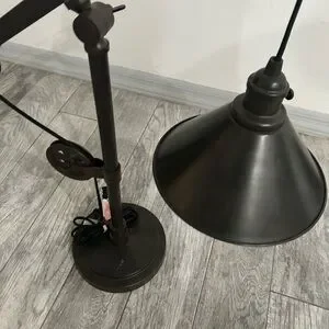 Pottery Barn | Accents | Pottery Barn Warren Pulley Metal Task Table ...